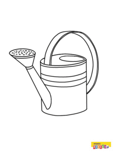 Kolorowanka - Konewka