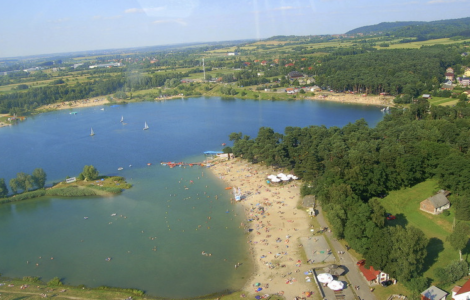 Ośrodek rekreacyjny w Kryspinowie.